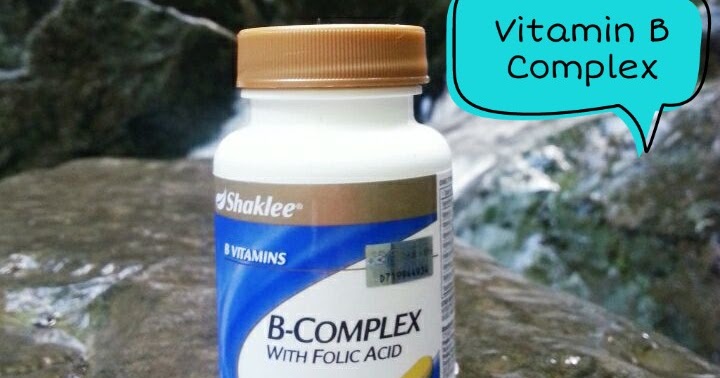 Vitamin Sihat Semulajadi: MANFAAT DAN KELEBIHAN VITAMIN B COMPLEX SHAKLEE