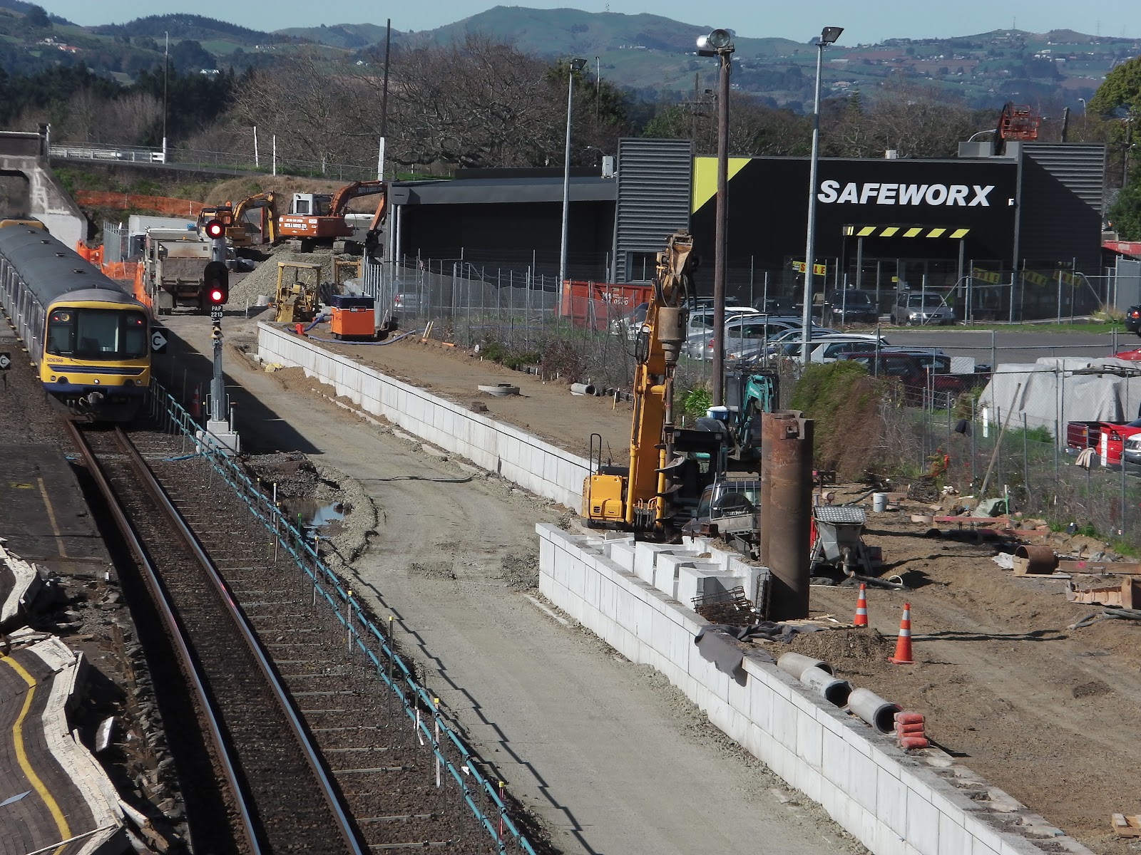 Papakura Station: August 2012