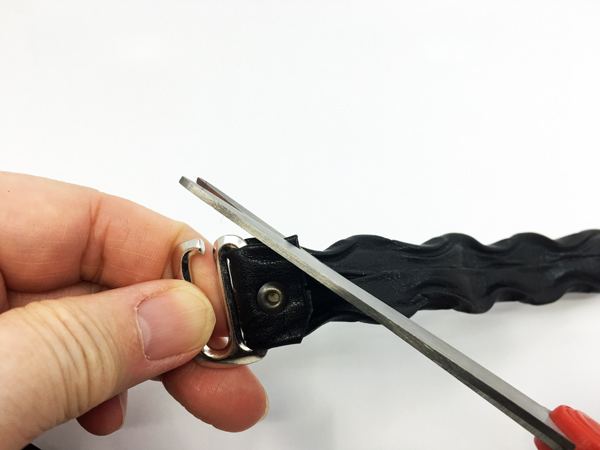 Riveted Wavy Wide Leather Cuff Tutorial | How to Use E Hooks / The ...