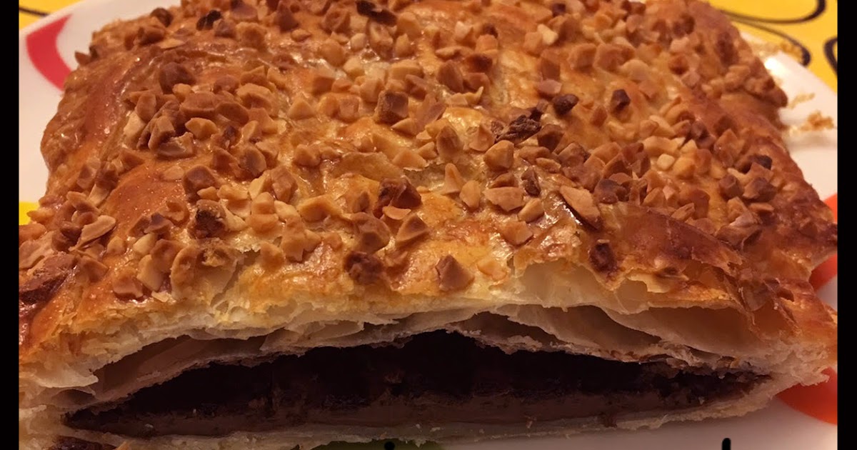 Coca rellena de Nutella