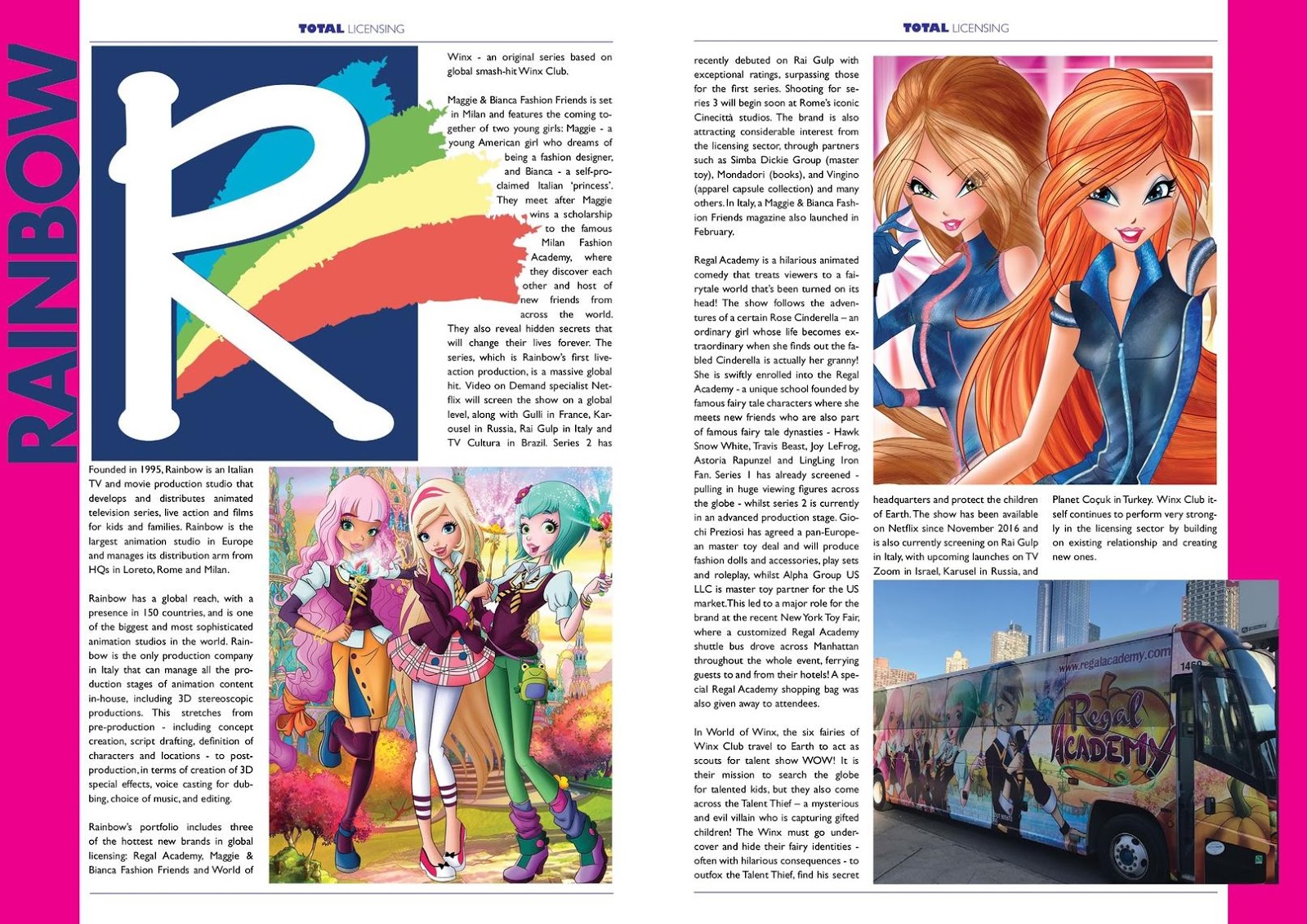 Rainbow Global News World of Winx - Regal Academy - Maggie & Bianca ...