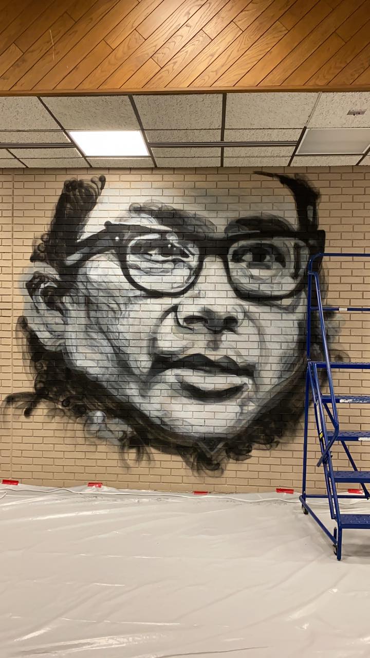 American Indians in Children's Literature (AICL): Mural of Vine Deloria ...