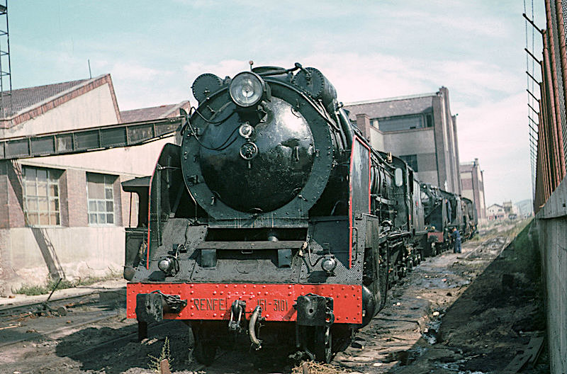 HISTORIAS DEL VAPOR (CXLI) LAS IMPRESIONANTES "SANTA FE" (NORTE 5001 A ...