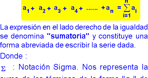 SERIES Y SUMATORIAS FÓRMULAS , MÉTODOS Y EJEMPLOS DE RAZONAMIENTO ...