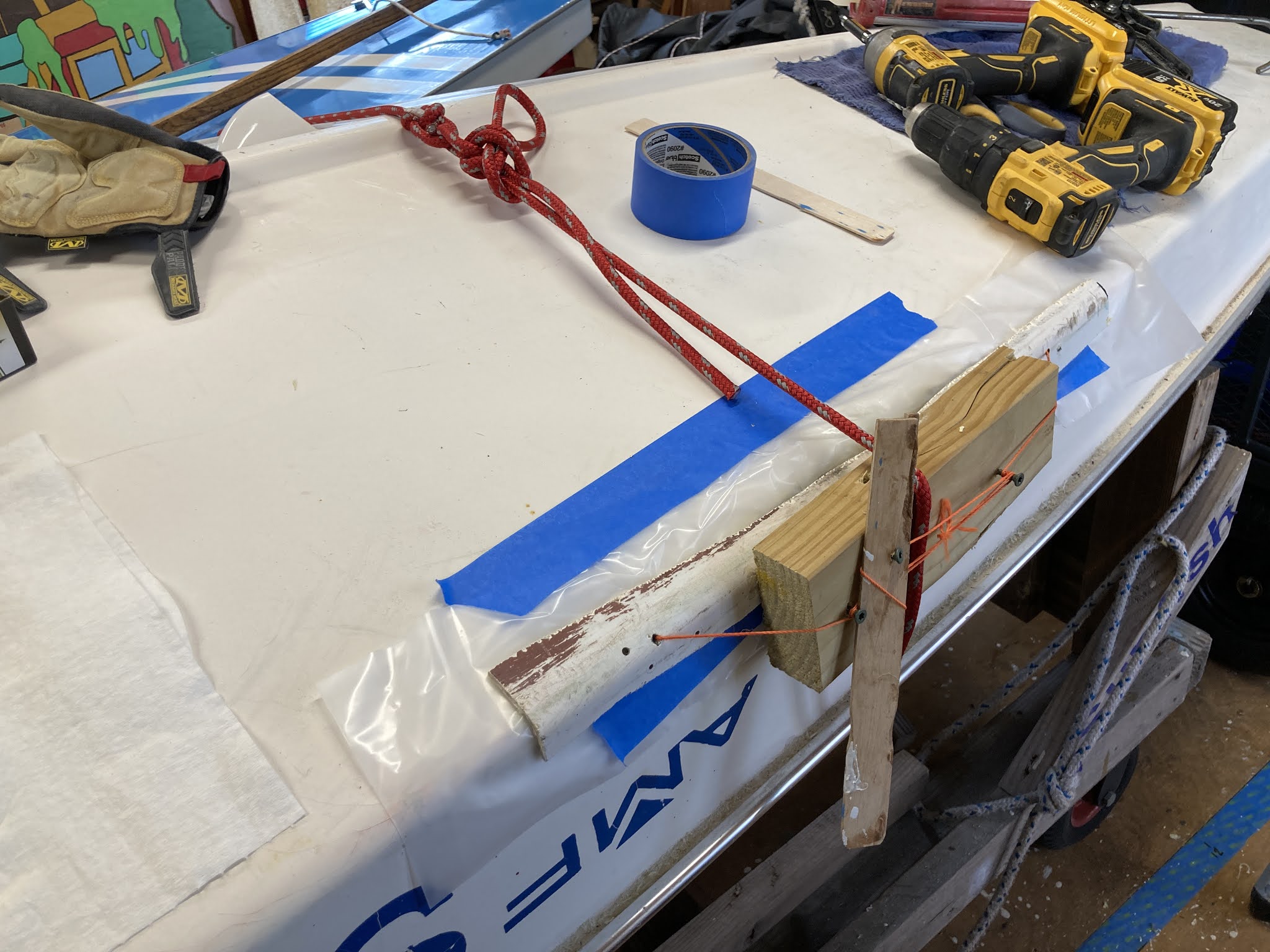 Small Boat Restoration: AMF Sunfish PHOENIX