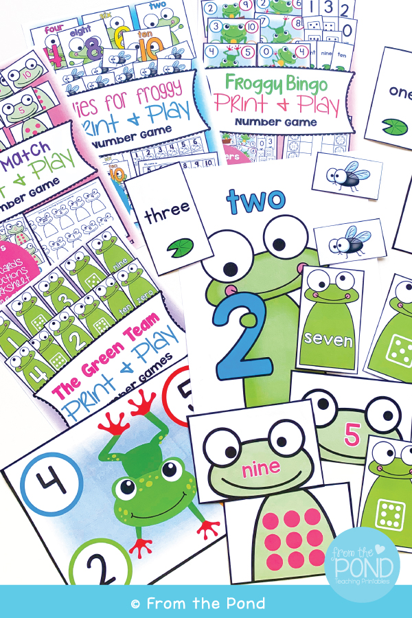 Frog Number Games | From the Pond