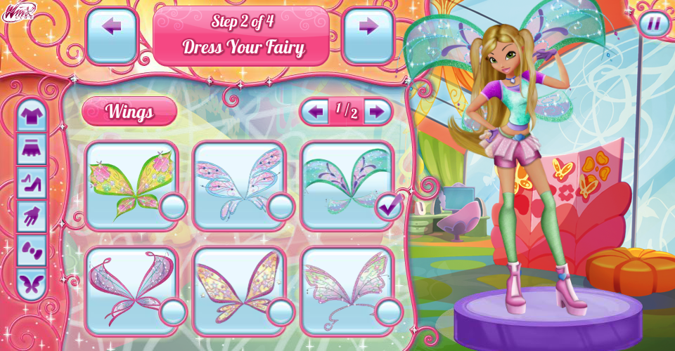 Neues Spiel auf Nick.com (Winx Club: Let Your Wings Shine) mit Gameplay ...