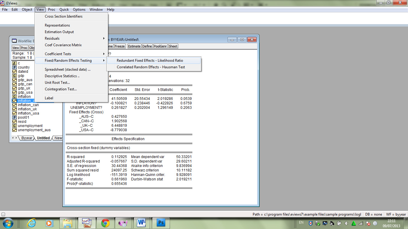 Zulhan Rudyansyah My Blog Input Data Panel Pada Eviews 6