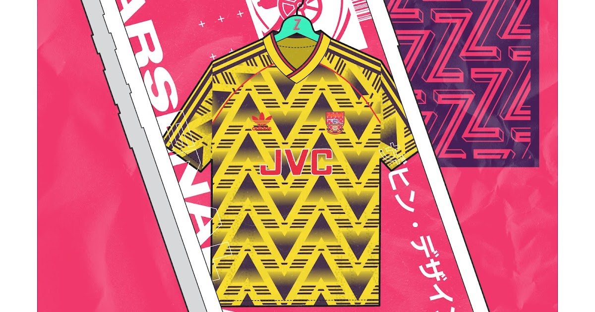 Arsenal 1991-93 Away Kit