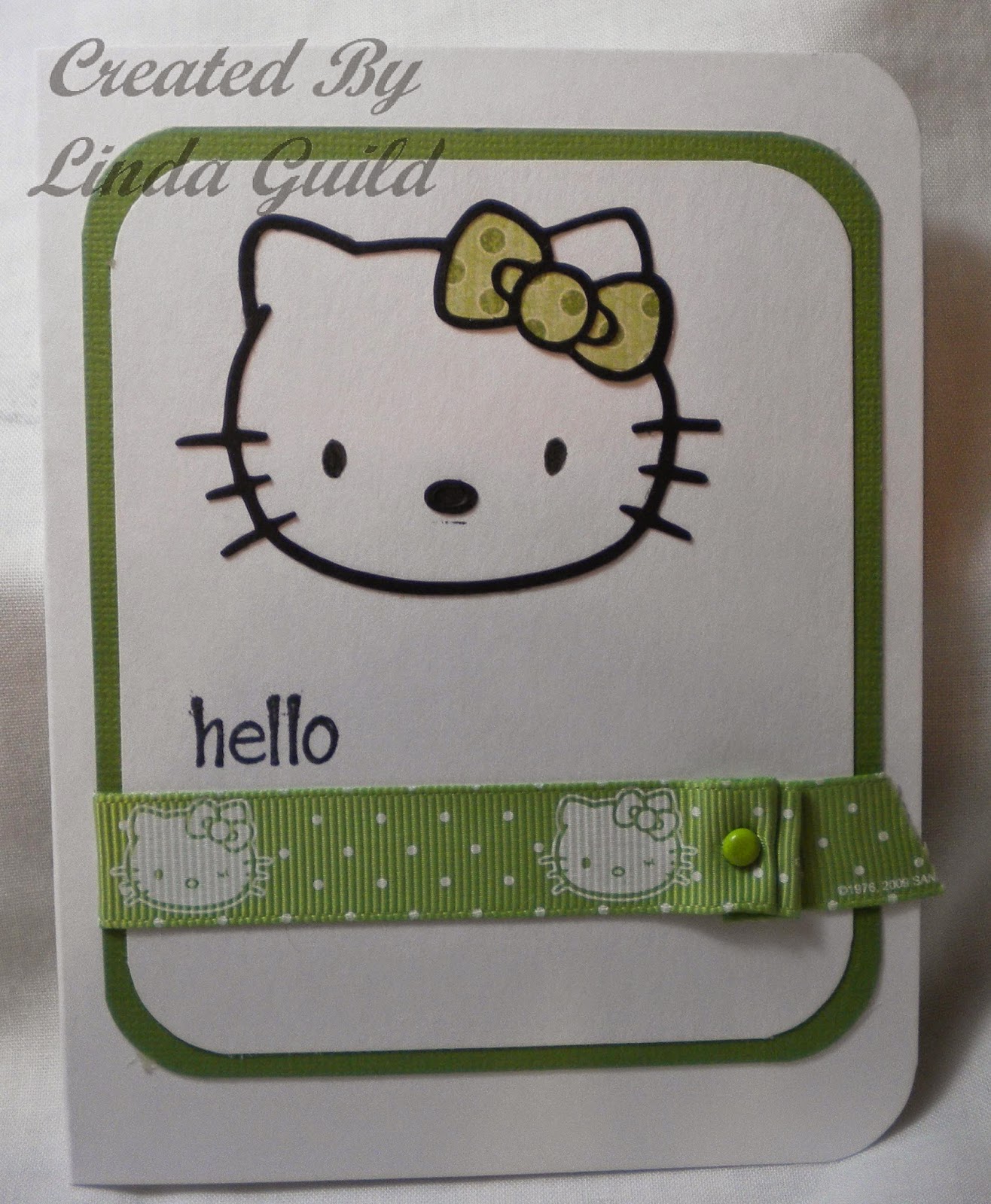 Nothin' Fancy: Hello Kitty Card