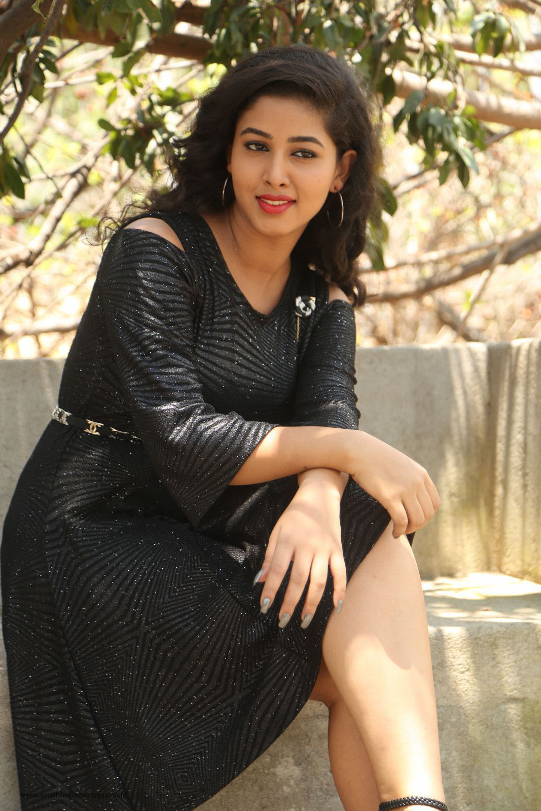 Pavani Reddy stills a Smile Pictures Production No 1 Movie Opening ...