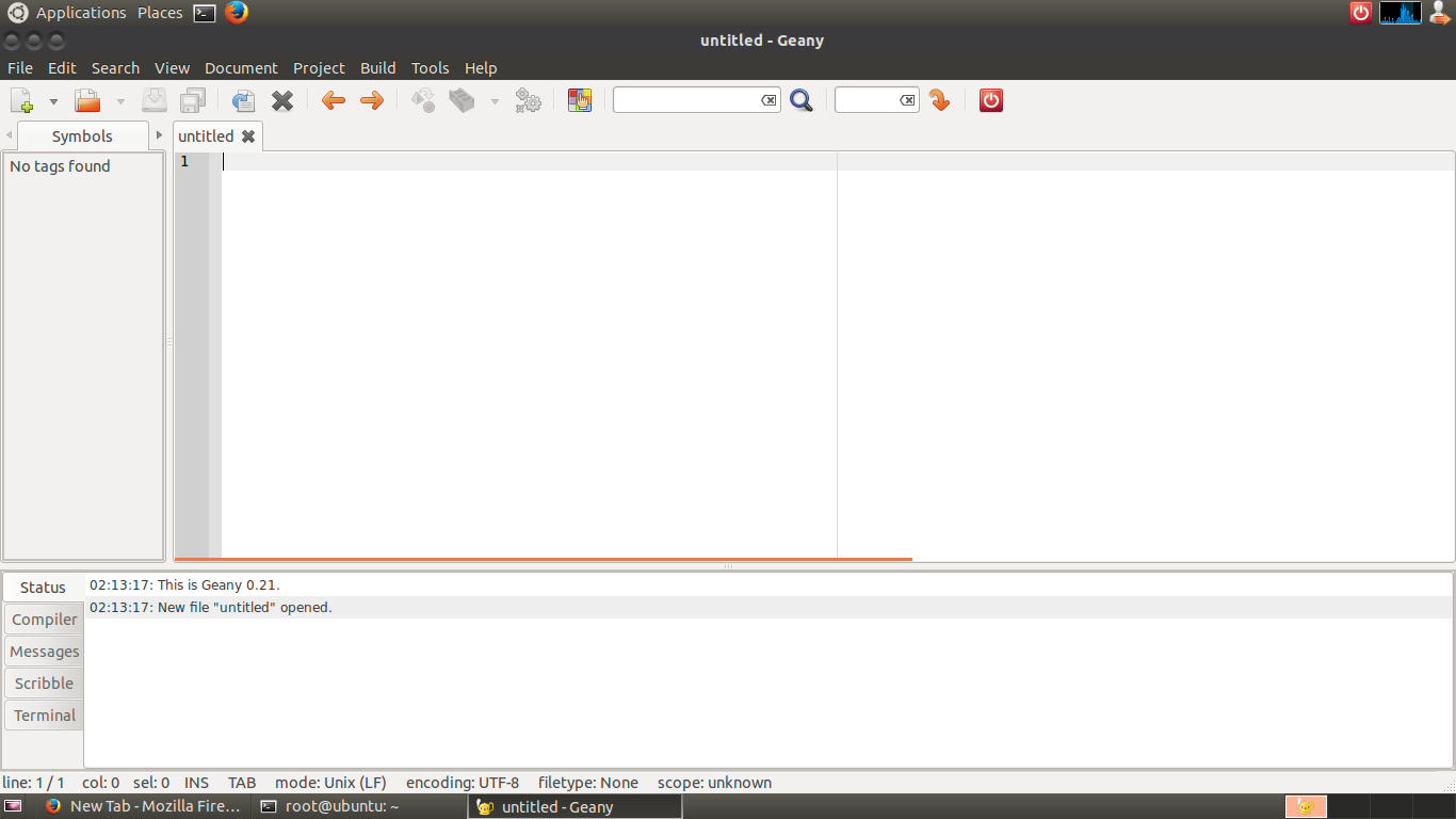 ubuntu academy : El gran editor [Geany]