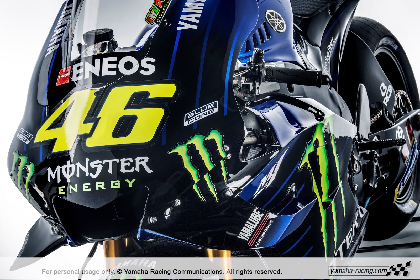 Racing Cafè: Yamaha YZR-M1 Team Monster Energy Yamaha MotoGP 2019
