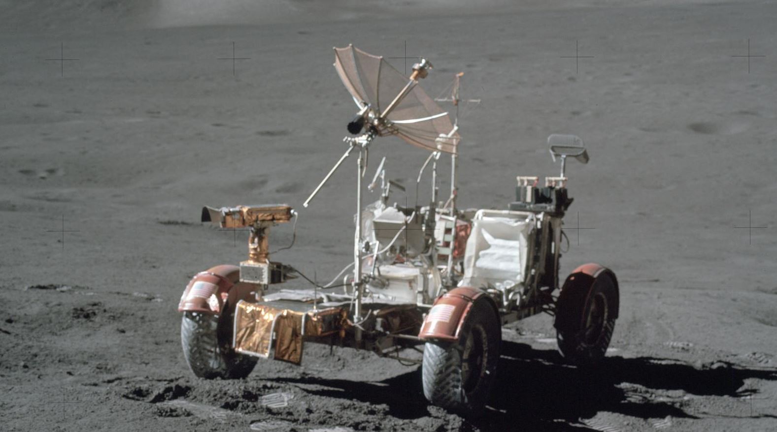 Just A Car Guy: The Lunar Rover folded into a 5-foot by 20-inch package ...