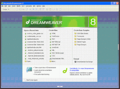 Pengenalan Macromedia Dreamweaver 8