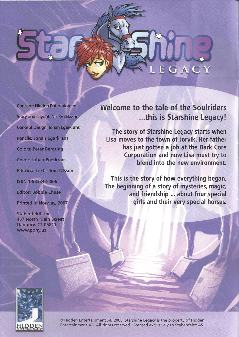 Star Stable Studies: Starshine Legacy Comics Part 1: The Arrival of the ...