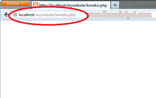 Membuat File Koneksi PHP dengan Database Mysql - Skripsi Teknik Informatika