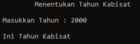 Menentukan Tahun Kabisat C++ - CodingLagi