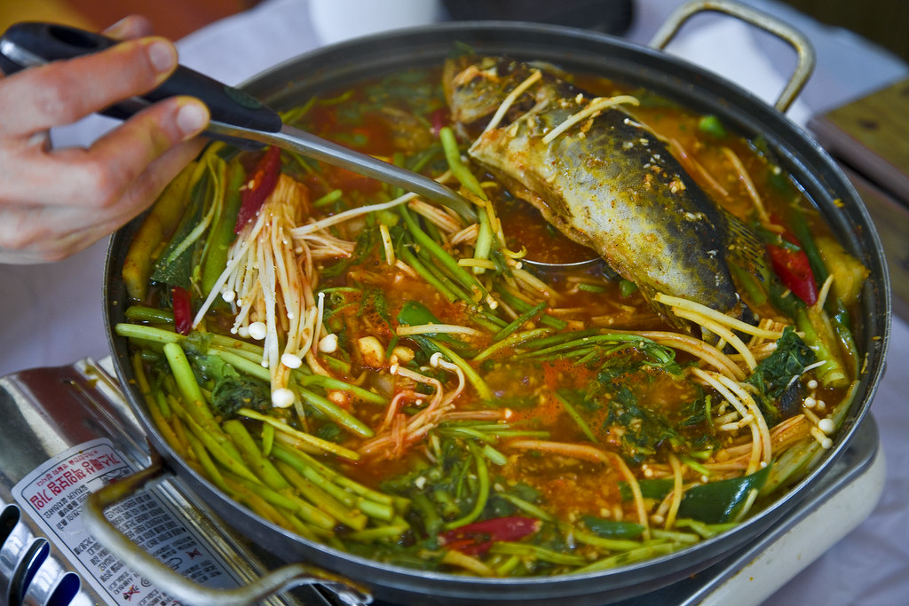 [Food] Maeuntang (Spicy Fish Stew, 매운탕) ~ peacebreeze