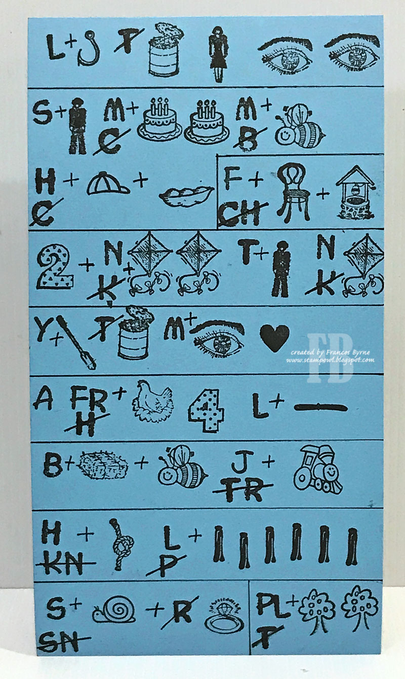 StampOwl's Studio: Rebus - Songs by Rod Stewart