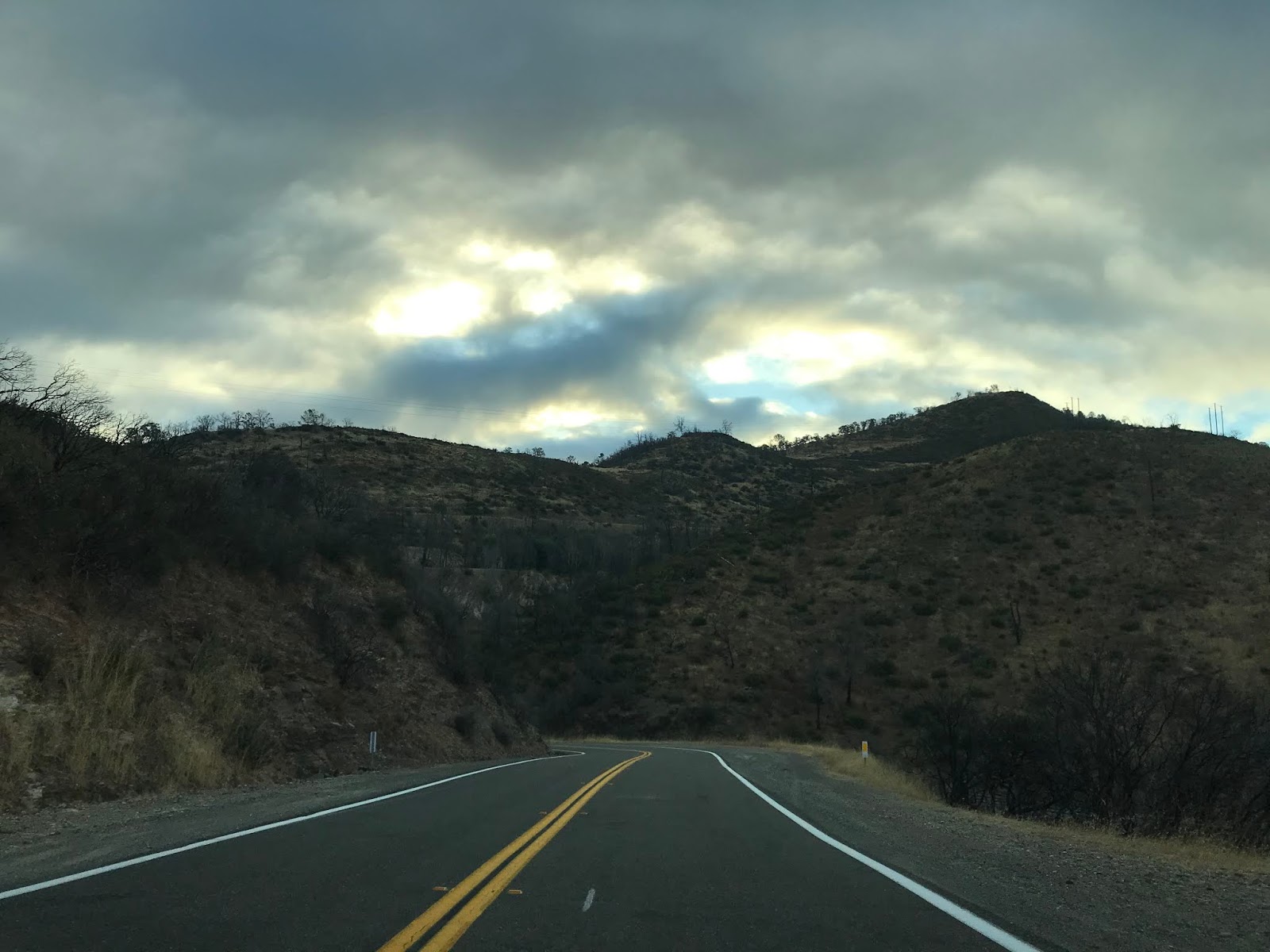 Former California State Route 49 through Bagby