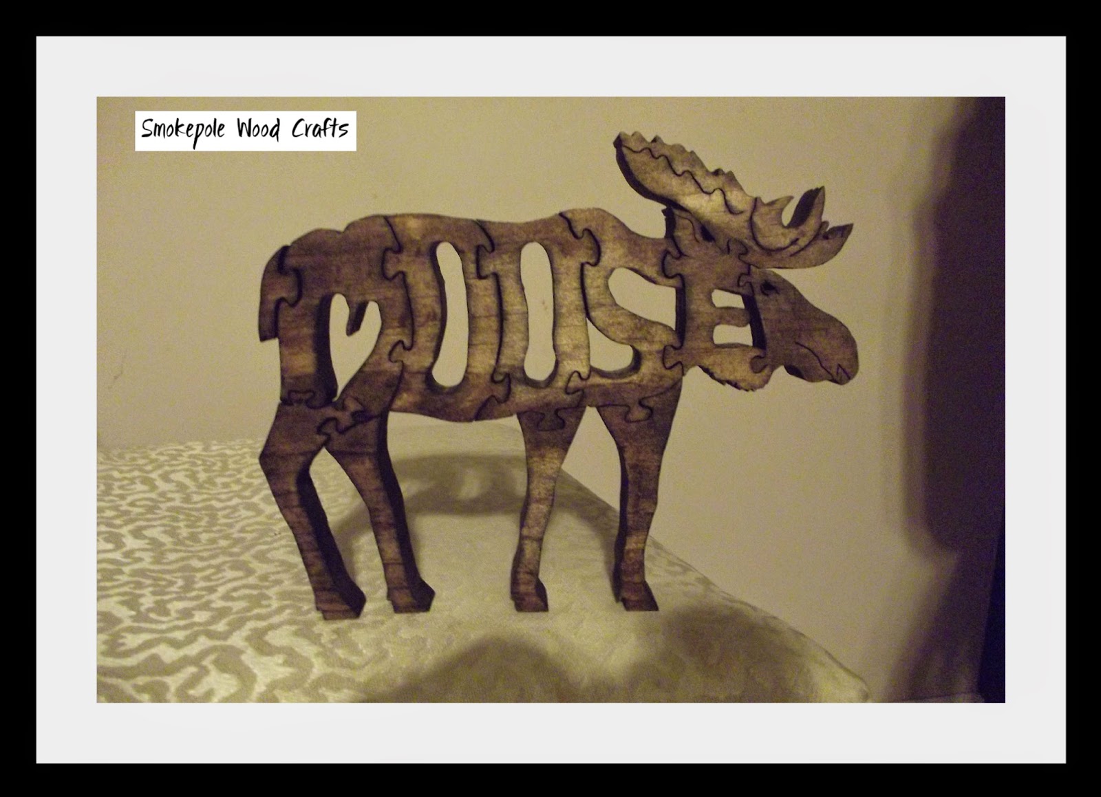 Smokepole Wood Crafts: Small Moose