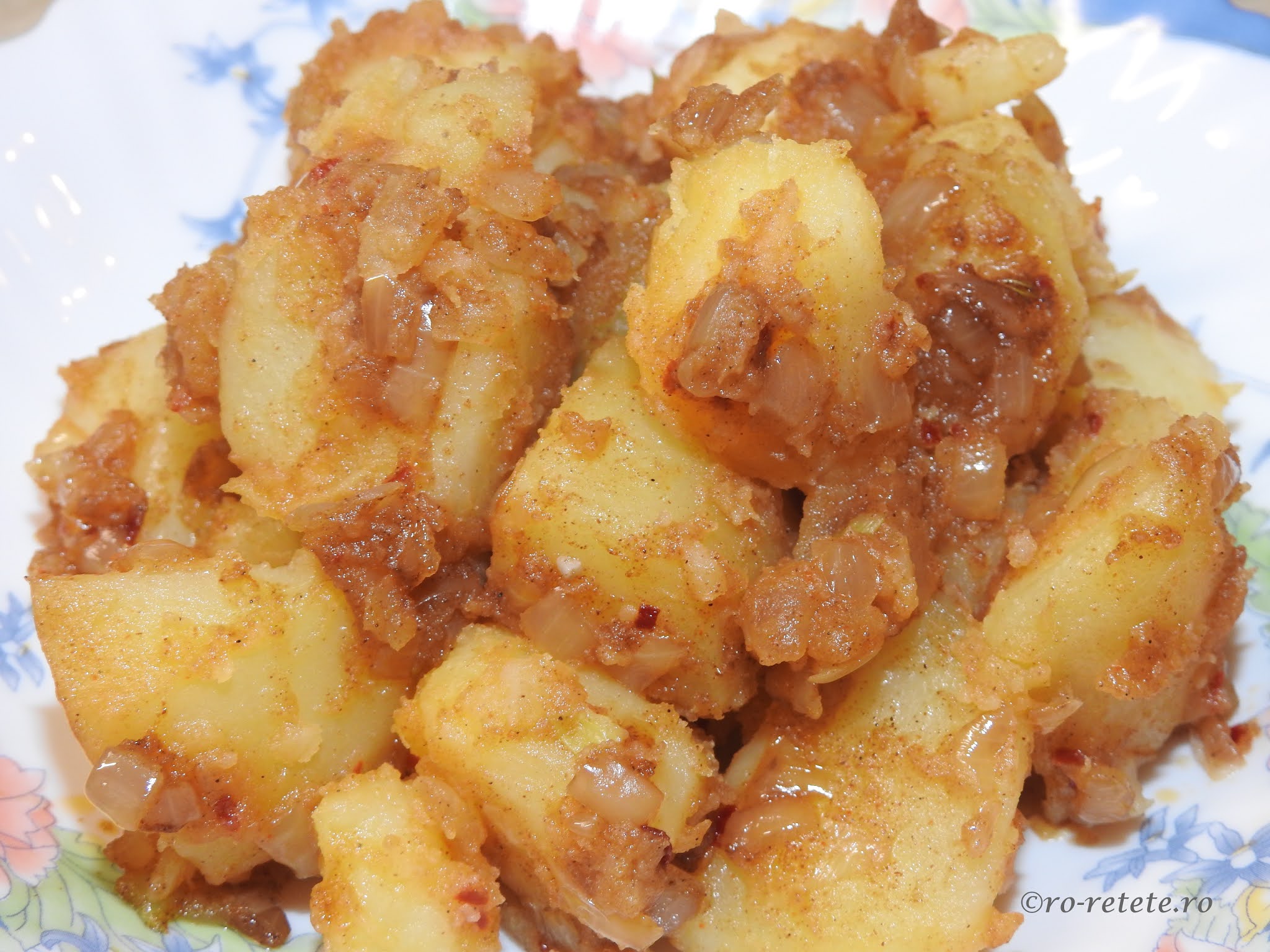 Cartofi taranesti de post reteta | RO-Retete.ro