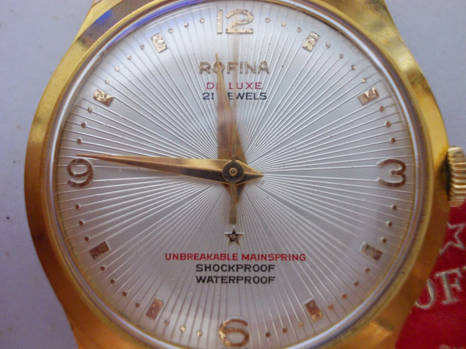 vintage watches: Rofina NOS RM880