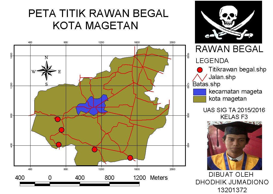 PETA TITIK RAWAN BEGAL DI MAGETAN - dhod software