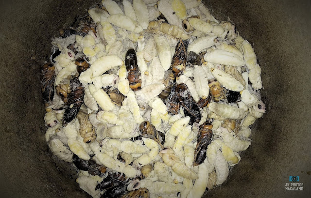 Some Naga food items one would normally see at local markets in ...