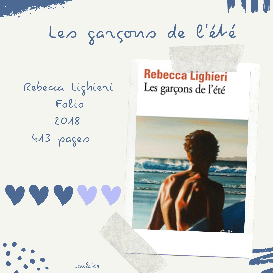 Les garçons de l'été - Rebecca Lighieri - Laulette