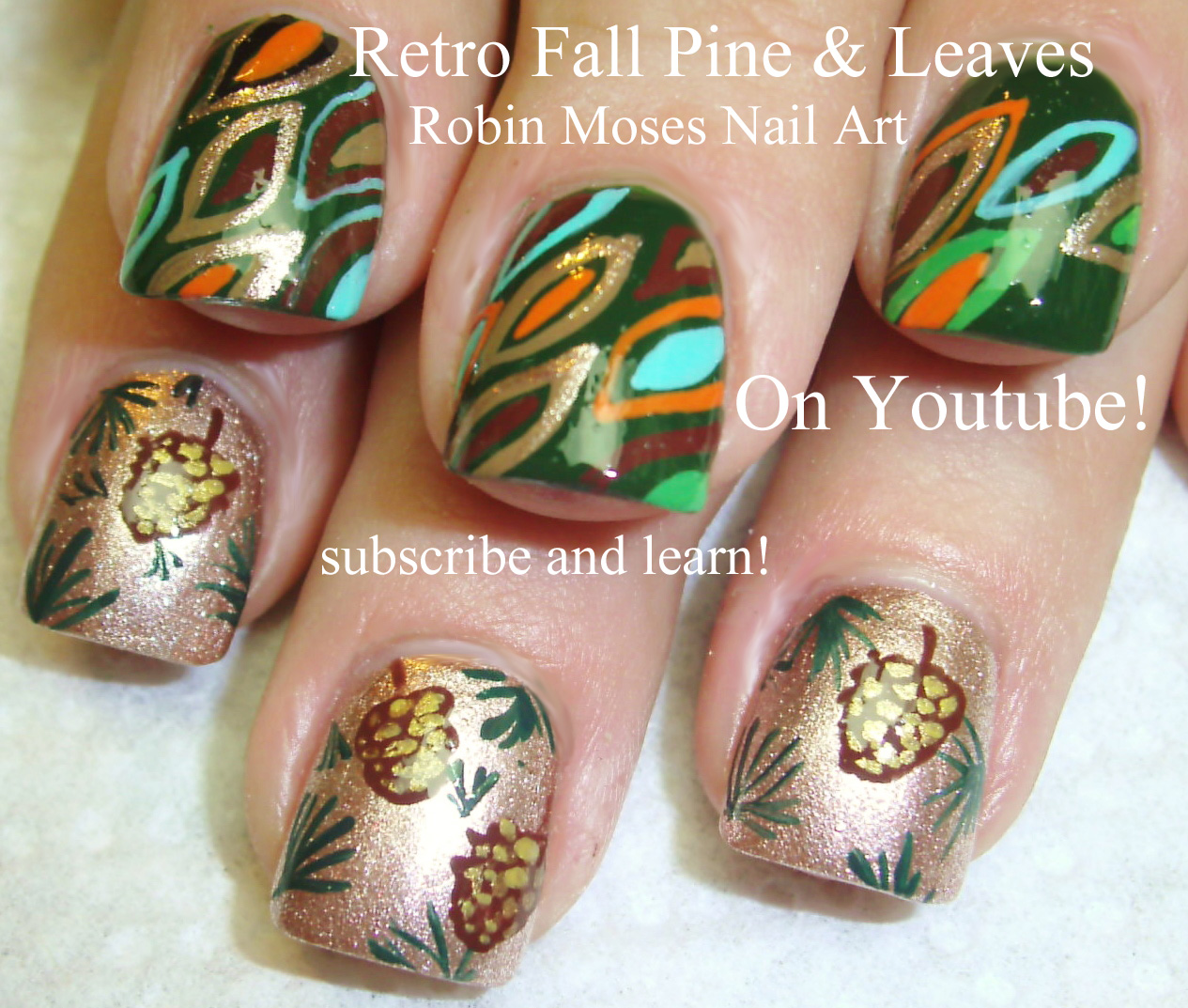 Nail Art by Robin Moses: Sweaters and Plaid Flannel Nails up for Monday ...