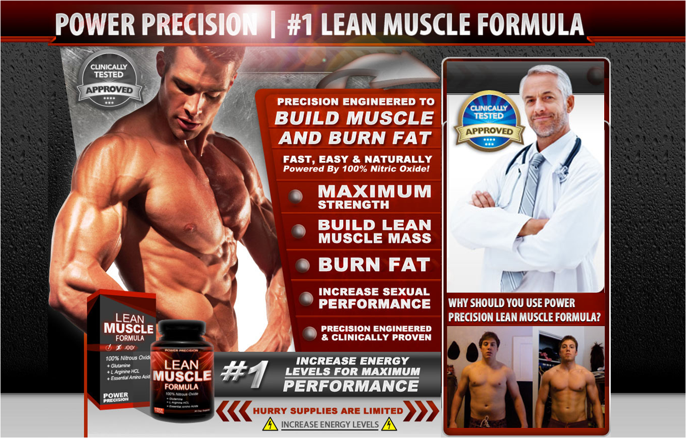 The Best Lean Muscle Formula : Free Power Precision Pills Supplement