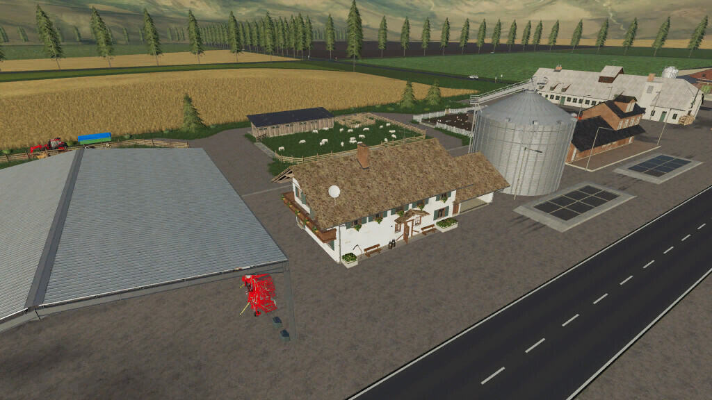 FS19 Big Fields Farm v1.0.1 - FS 19 & 22 USA Mods Collection