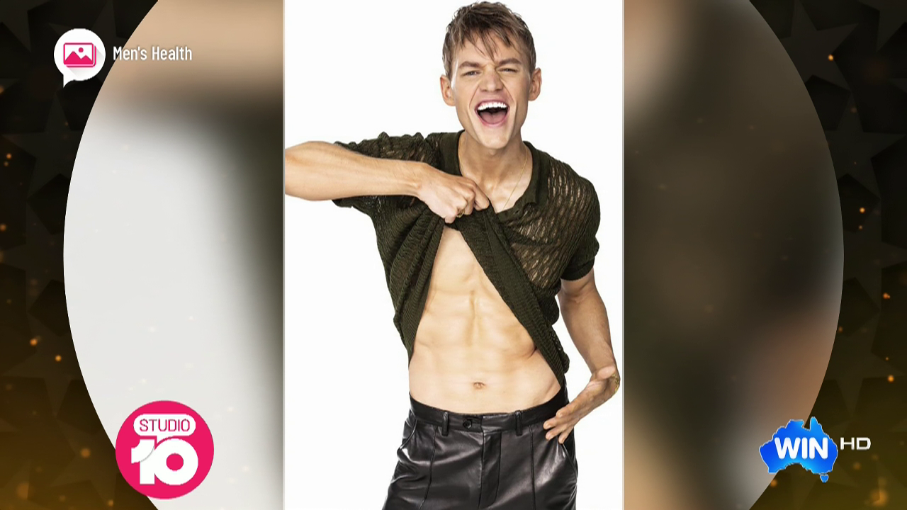 ausCAPS: Joel Creasey shirtless for Men's Health Australia