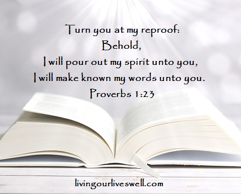 Living Our Lives Well: Proverbs 1 Scripture Pictures