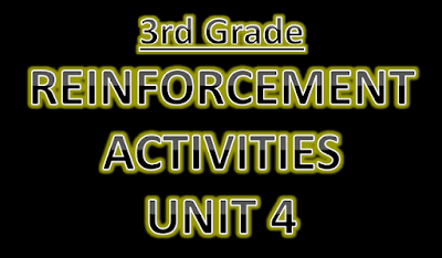 REINFORCEMENT ACTIVITIES FOR KIDS - 3RD GRADE PRIMARY | ENGLISH ...
