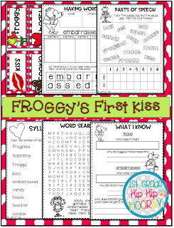1st Grade Hip Hip Hooray!: Froggy's First Kiss