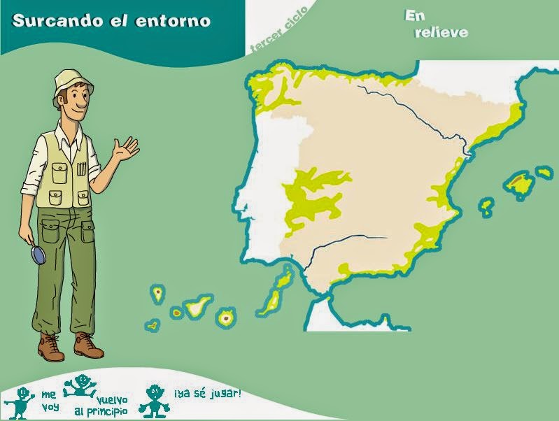 EL BLOG DE QUINTO: TEMA VI - EL RELIEVE DE LA PENÍNSULA - "INTRODUCCIÓN"