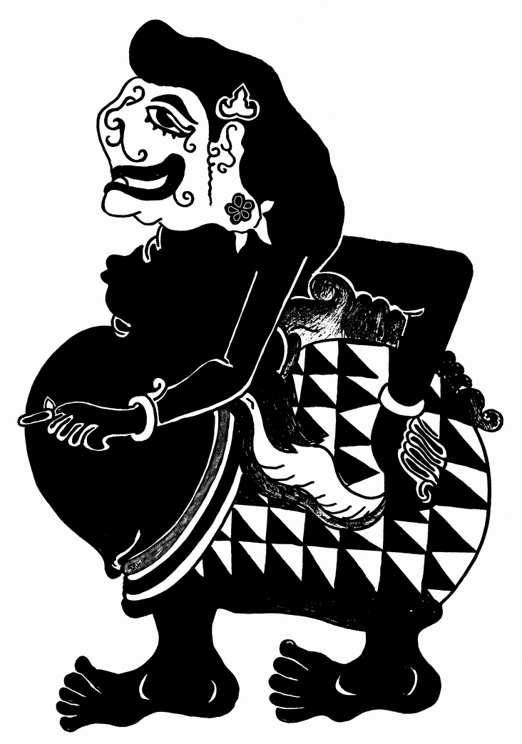 Kumpulan Contoh Gambar Sketsa Wayang Semar - Informasi Masa Kini