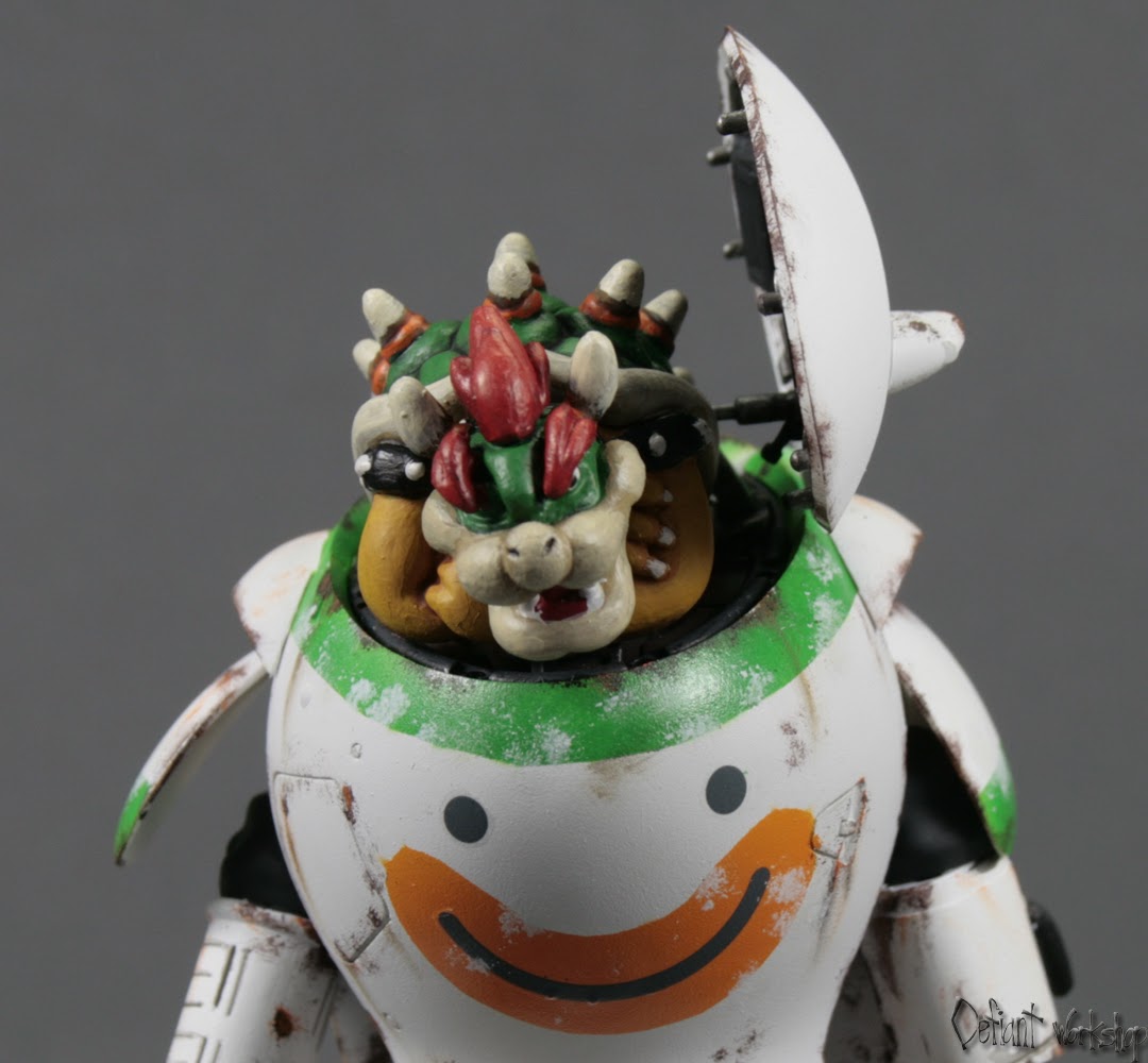 Defiant Workshop: Model Showcase: SAFS Snowman / Bowser Clown Ship