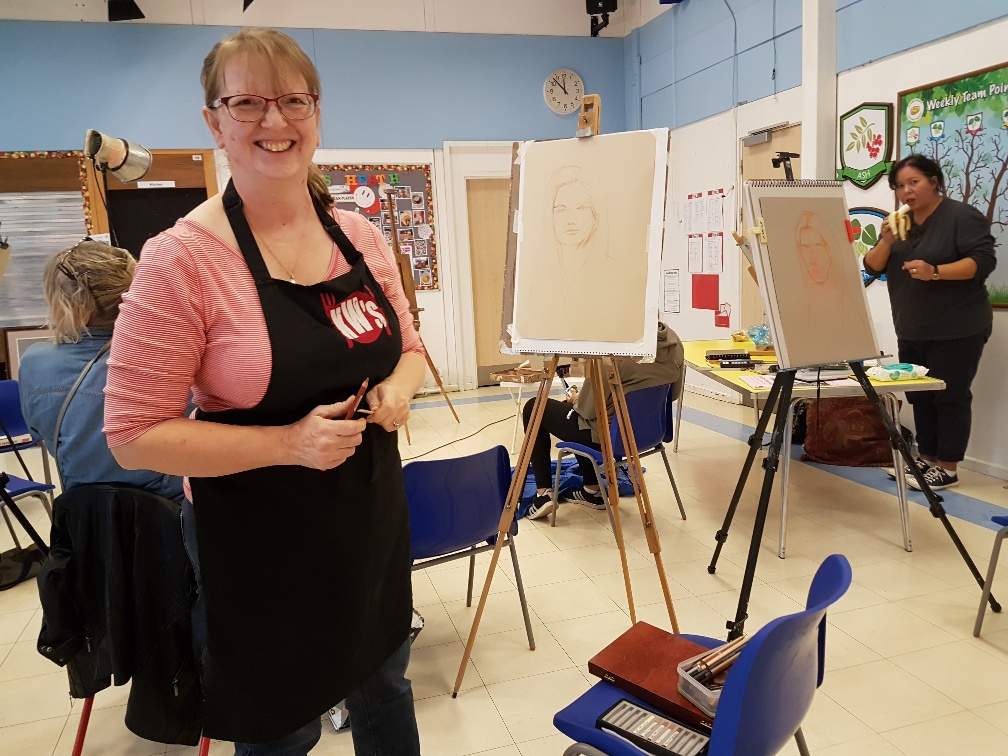 Virginia Water Art Society Diary: Workshop with Rob Wareing 6.10.18 ...