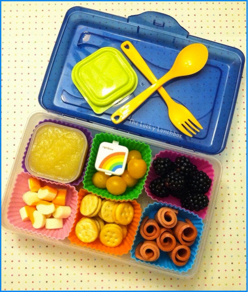 The Lucky Lunchbox: Lunch in a Pencil Box..... Part 1