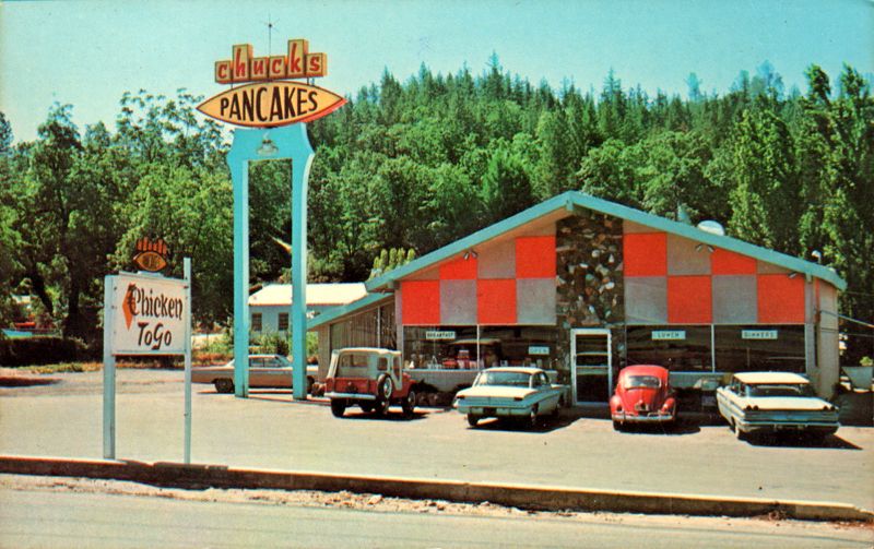 Outside of American Restaurants in the Late 1950s and ’60s Through ...