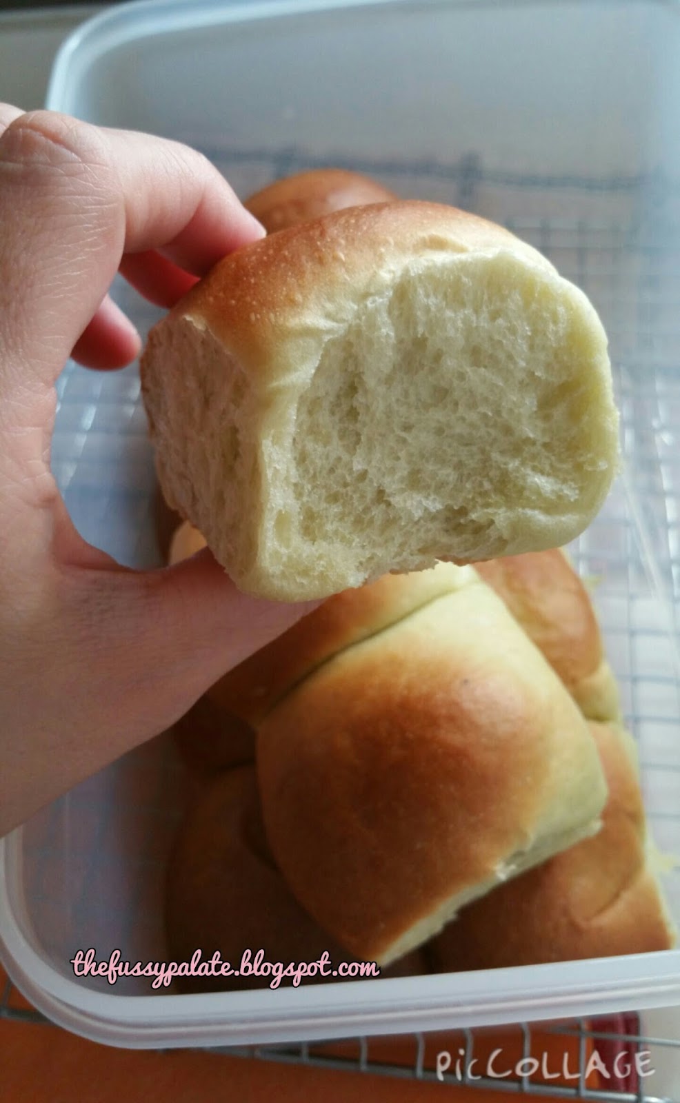 The Fussy Palate: Pandan Buns with Red Bean Paste filling