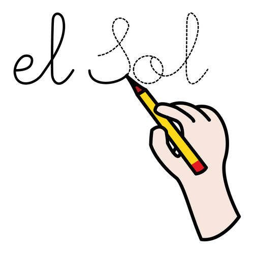 ¿Cómo hacer fichas de grafo con letra punteada en CANVA? MUY FÁCIL