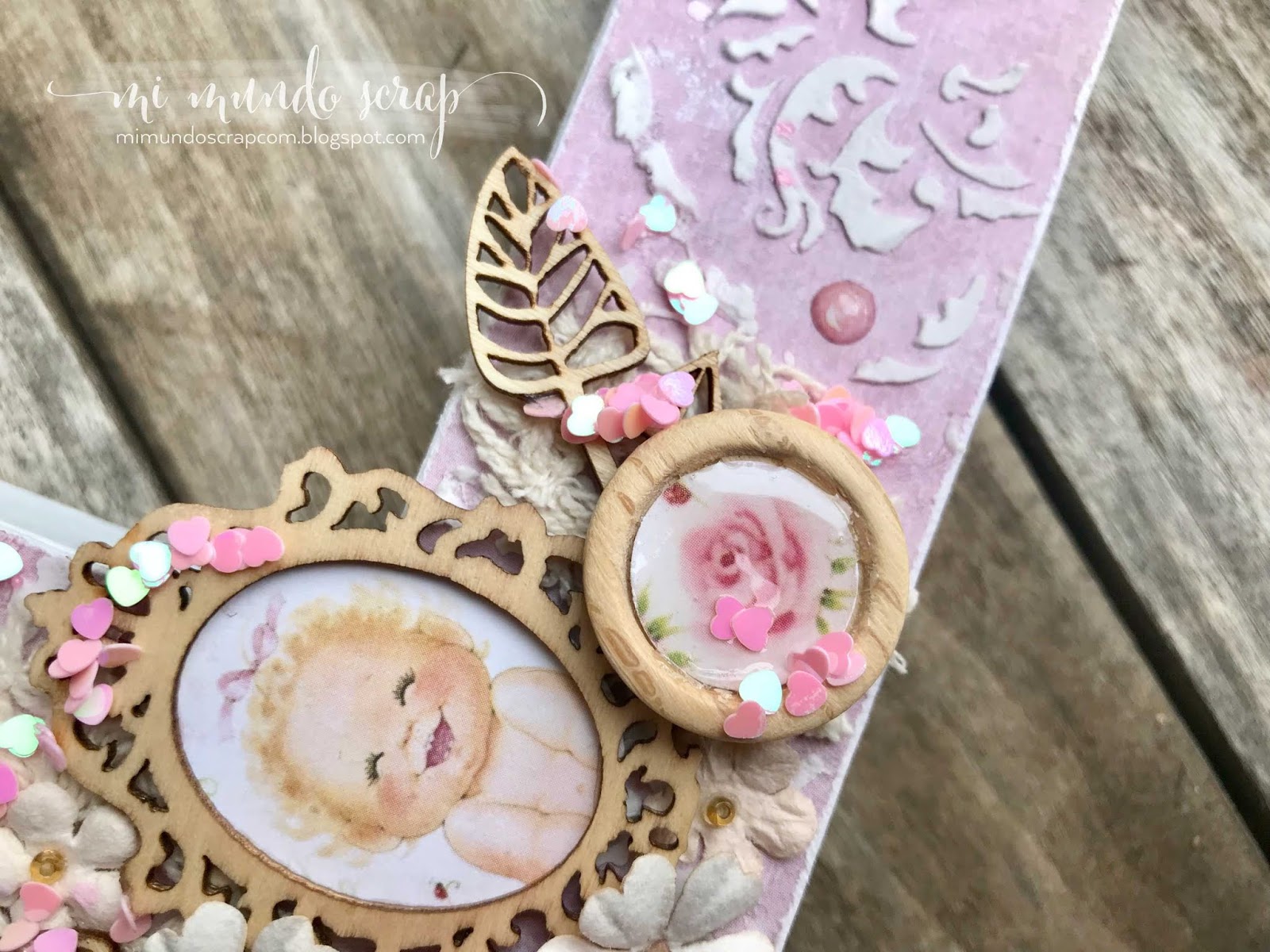 UNA L MUY TIERNA - MI MUNDO SCRAP