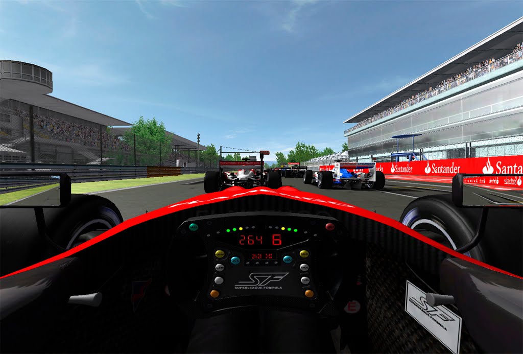 Mundo da Formula 1: rFactor - Mod F1 Superleague 2009 Lite