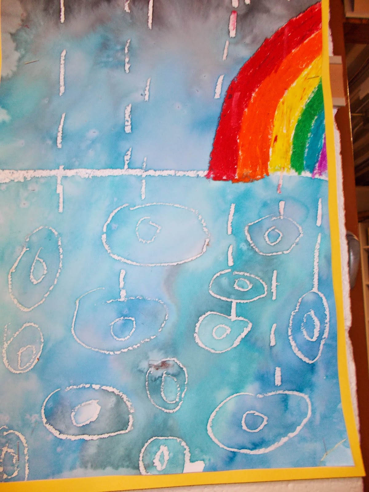 Mrs. Pierce's Polka Dot Spot: Rainy Day Rainbow