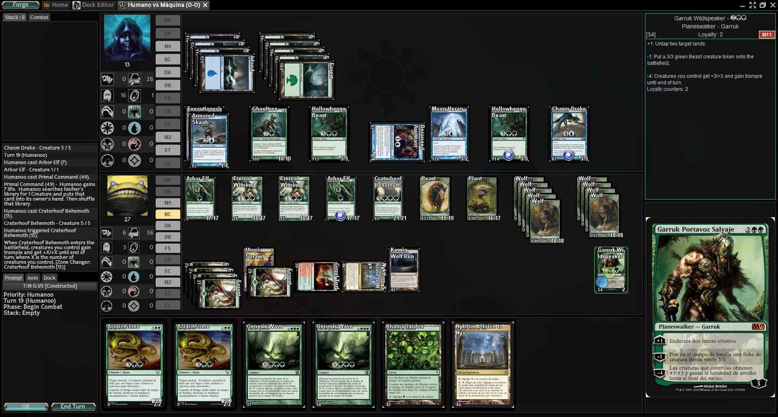 MTGfrikadas: Forge, un juego de Magic de software libre
